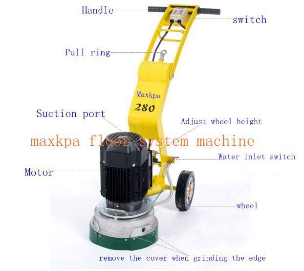 Small Concrete Floor Grinder Machine